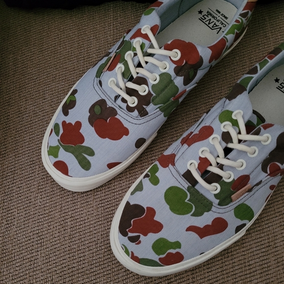 Vans | Shoes | Vans Mens Abstract Print Lace Up Sneakers | Poshmark